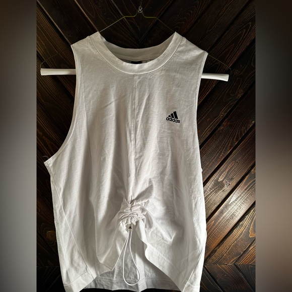 adidas | Tops | Adidas Tie Front Tank | Poshmark